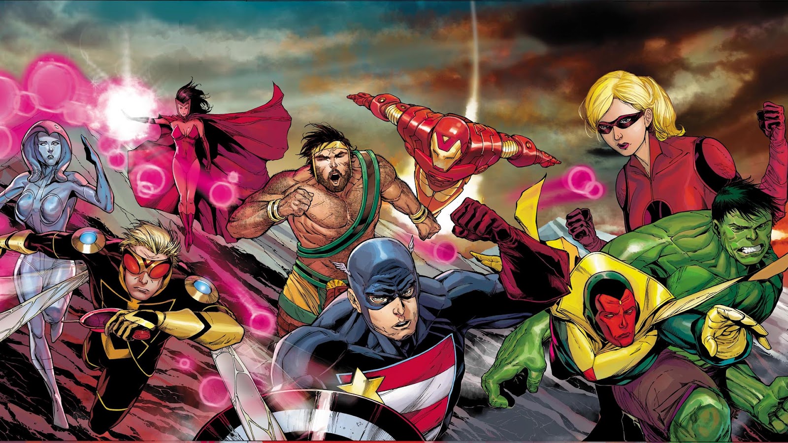 Hi.Def.Walls: Marvel and DC -- Comic Books