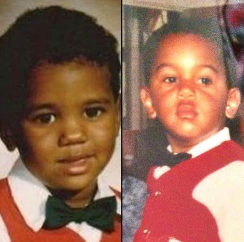 Rapper The Game shares cute childhood pic of himself and brother
