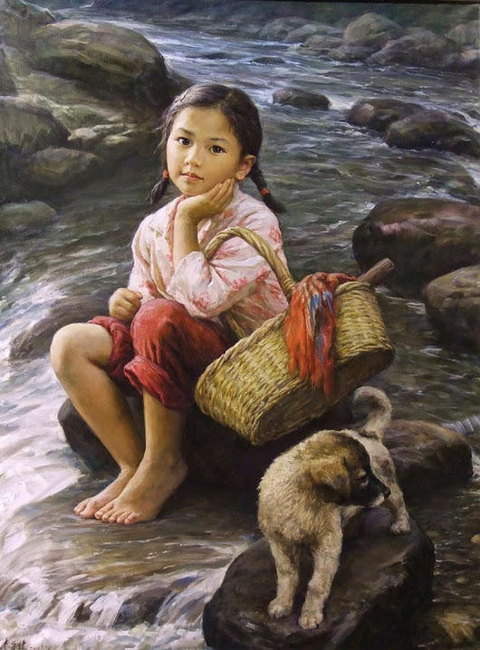 Oil Painting By Li Zijian - Art Collection