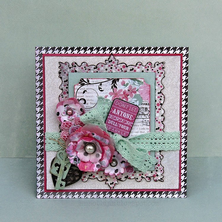Sizzix Prima Card Inspiration - In My Own Imagination