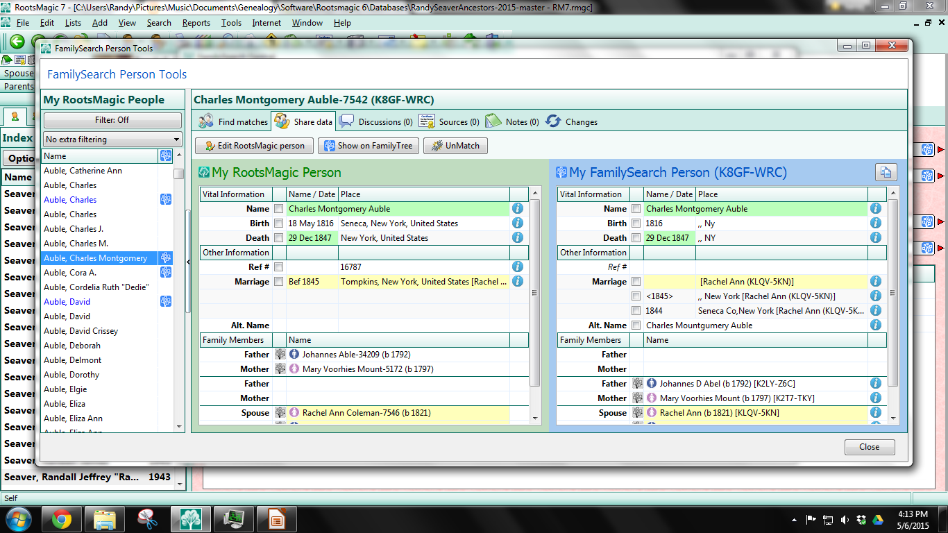 Genea-Musings: Checking Out the FamilySearch Central Feature in ...