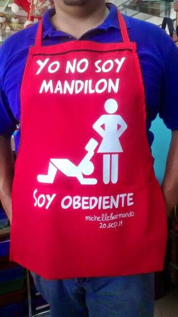 Debrayando ando...: Mandilón yo?