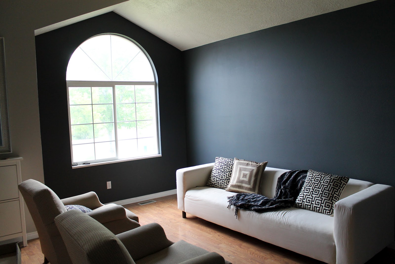 Our New Darker Digs using Kwal's Crave - Chris Loves Julia