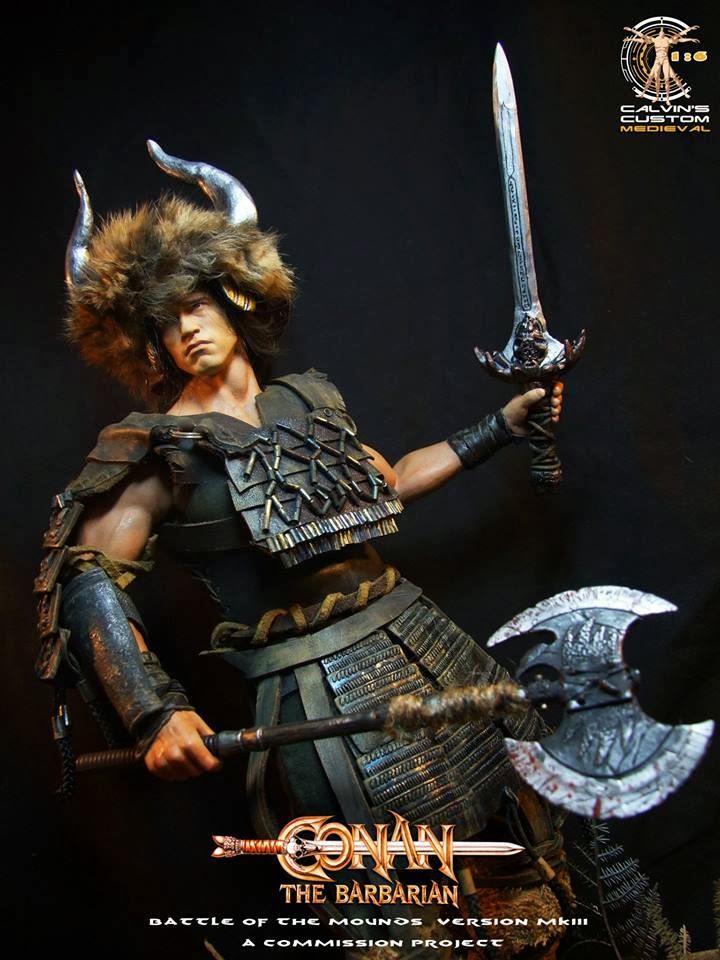 CROM!: Custom CONAN figures by Calvin!!!