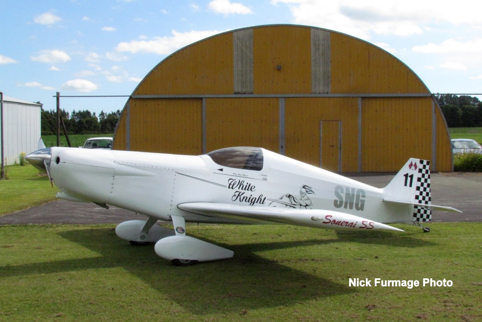 NZ Civil Aircraft: New Monnett Sonerai 1 ZK-SNG at Stratford