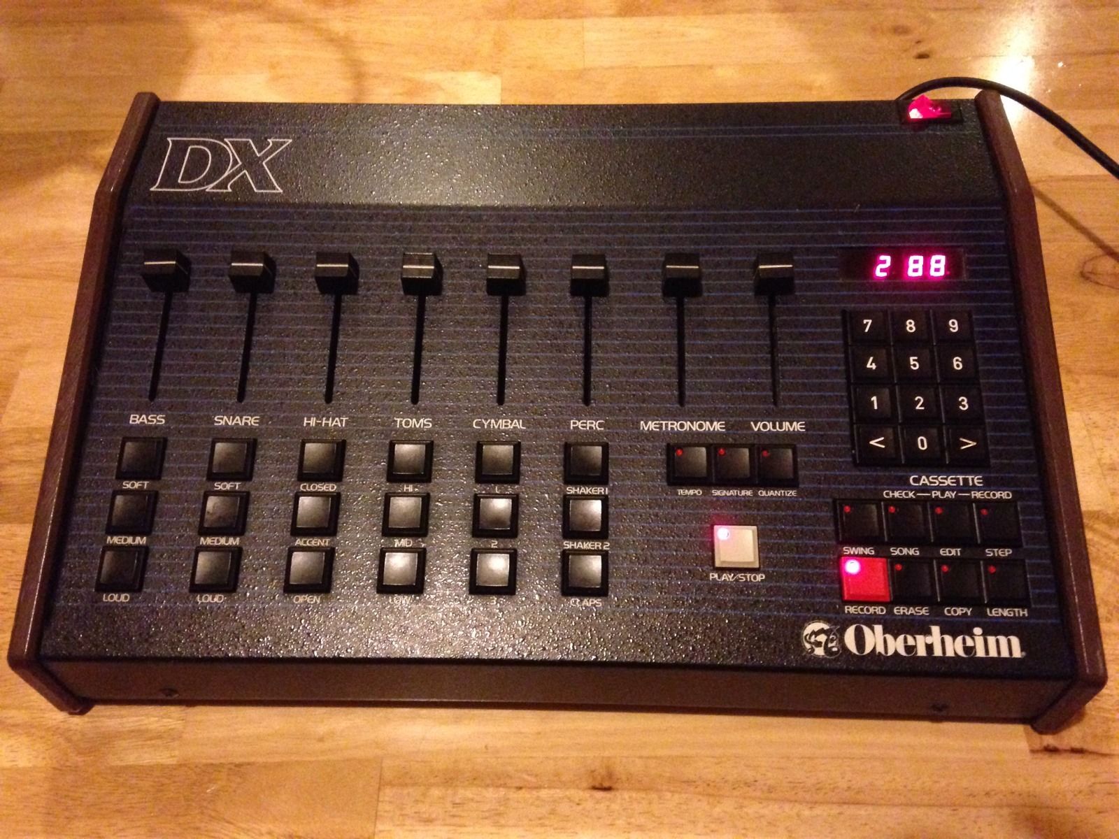 MATRIXSYNTH: Oberheim DX Vintage 8 Bit Drum Machine