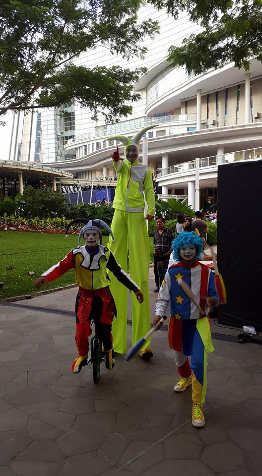 BADUT EGRANG BADUT AKROBAT MANUSIA PATUNG FACE PAINTING HUMANOID 0218406705