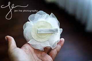 DIY: Wedding Flower Hair Clip