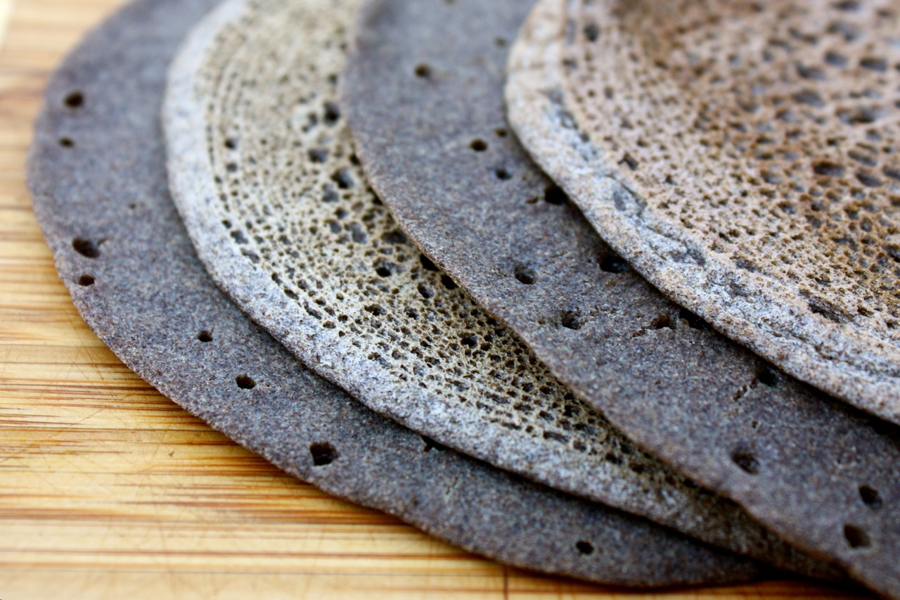 My Own Private Kitchen: Ploye : Buckwheat Flatbread