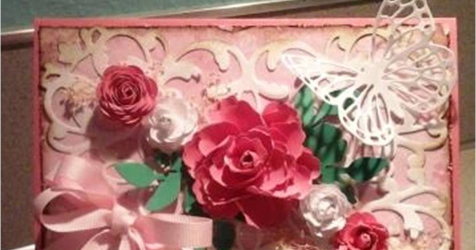 Linda's Creations Cards & Crafts: 3D Flower Card