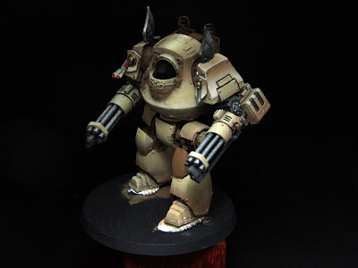 MiniAkh Painting Studio: Deathwing Mortis Contemptor - wip #02