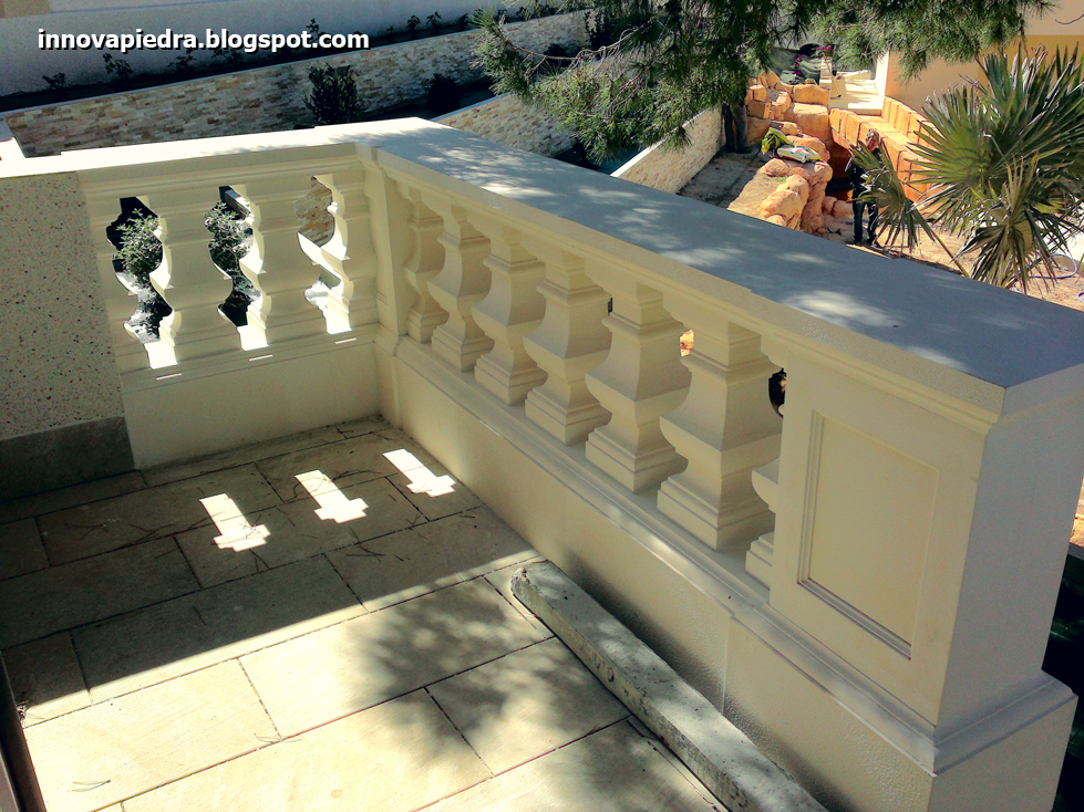 Balaustrada gama EXCLUSIVA (obra) | INNOVAPIEDRA