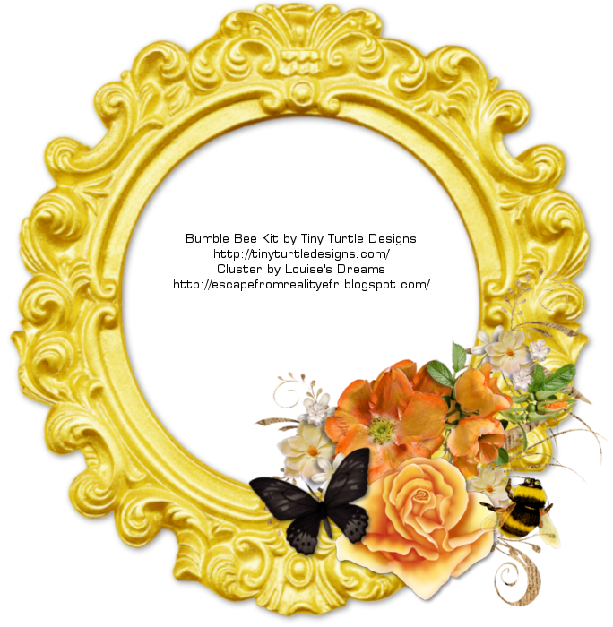 Escape From Reality Blog: FTU 'Bumble Bee' Cluster & Cluster Frames