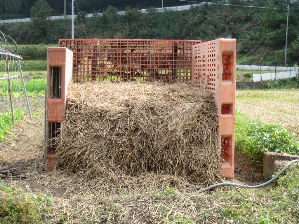 Life in Rural Japan: Making compost