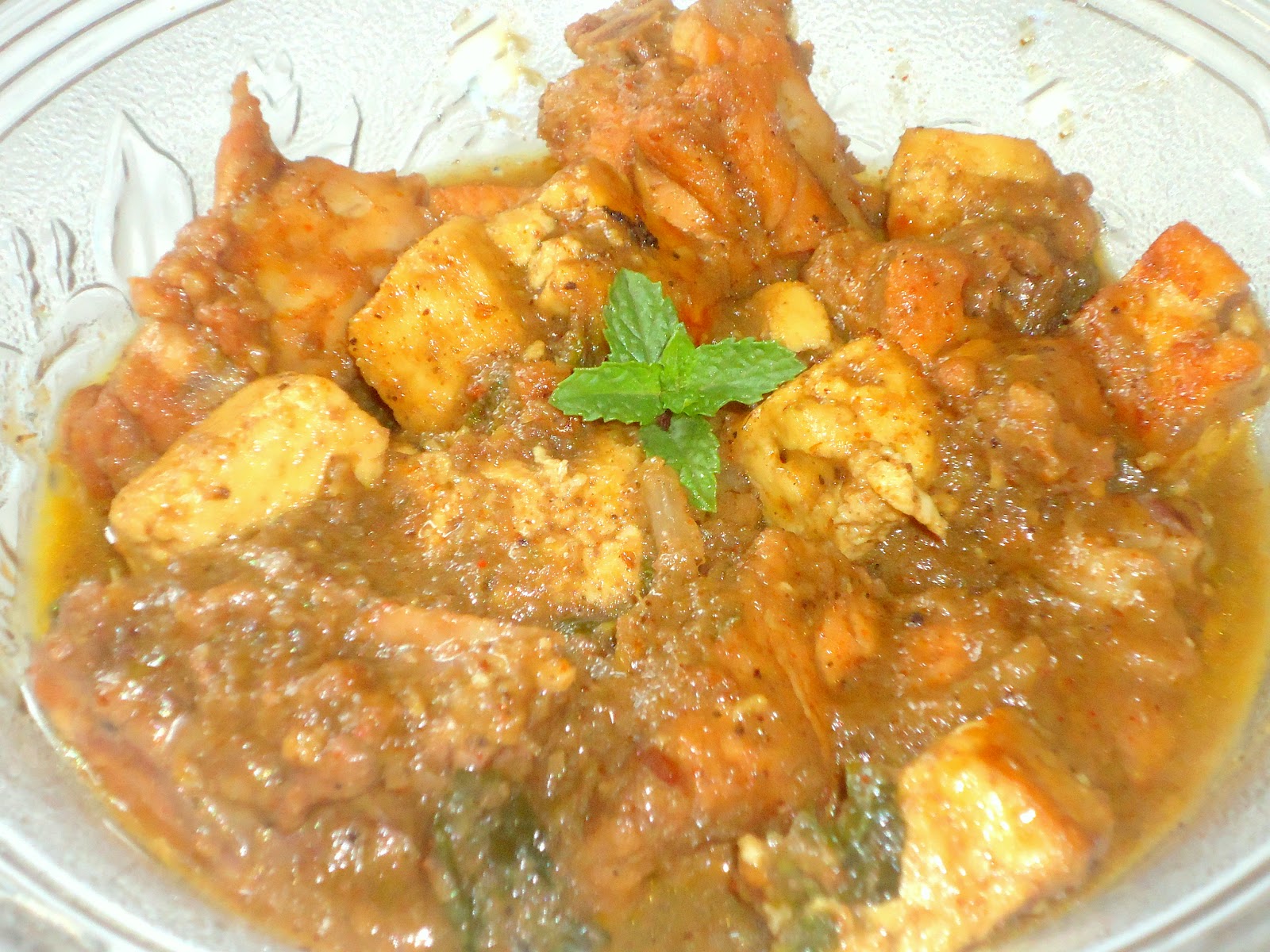 My Kitchen's Aroma: Paneer Chicken