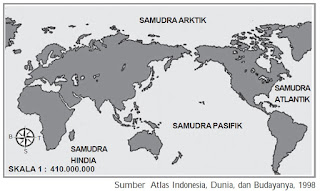 Karakteristik Samudra Pasifik, Samudra Atlantik, Samudra Hindia dan ...