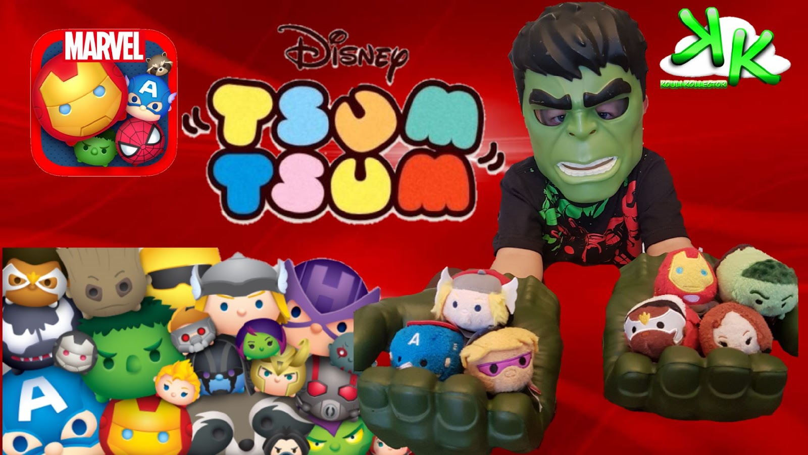 Tsum Tsums Throwback Thursday - Marvel Avengers Tsum Tsums with Guest ...