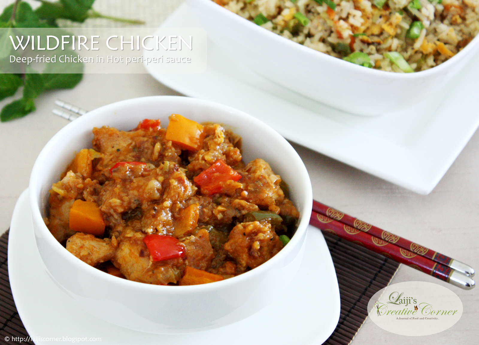 Laiji's Creative Corner: Wildfire Chicken