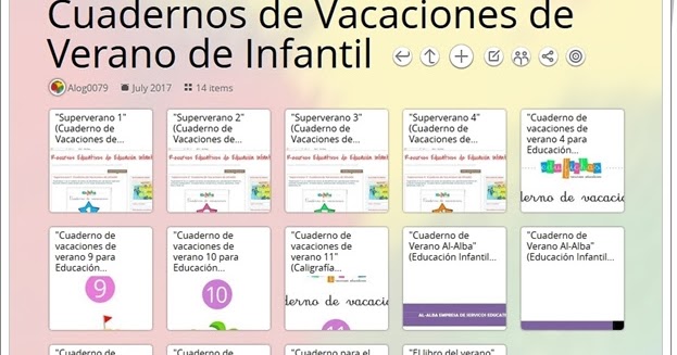 Recursos didácticos para imprimir, ver, leer: "Cuadernos de Vacaciones ...