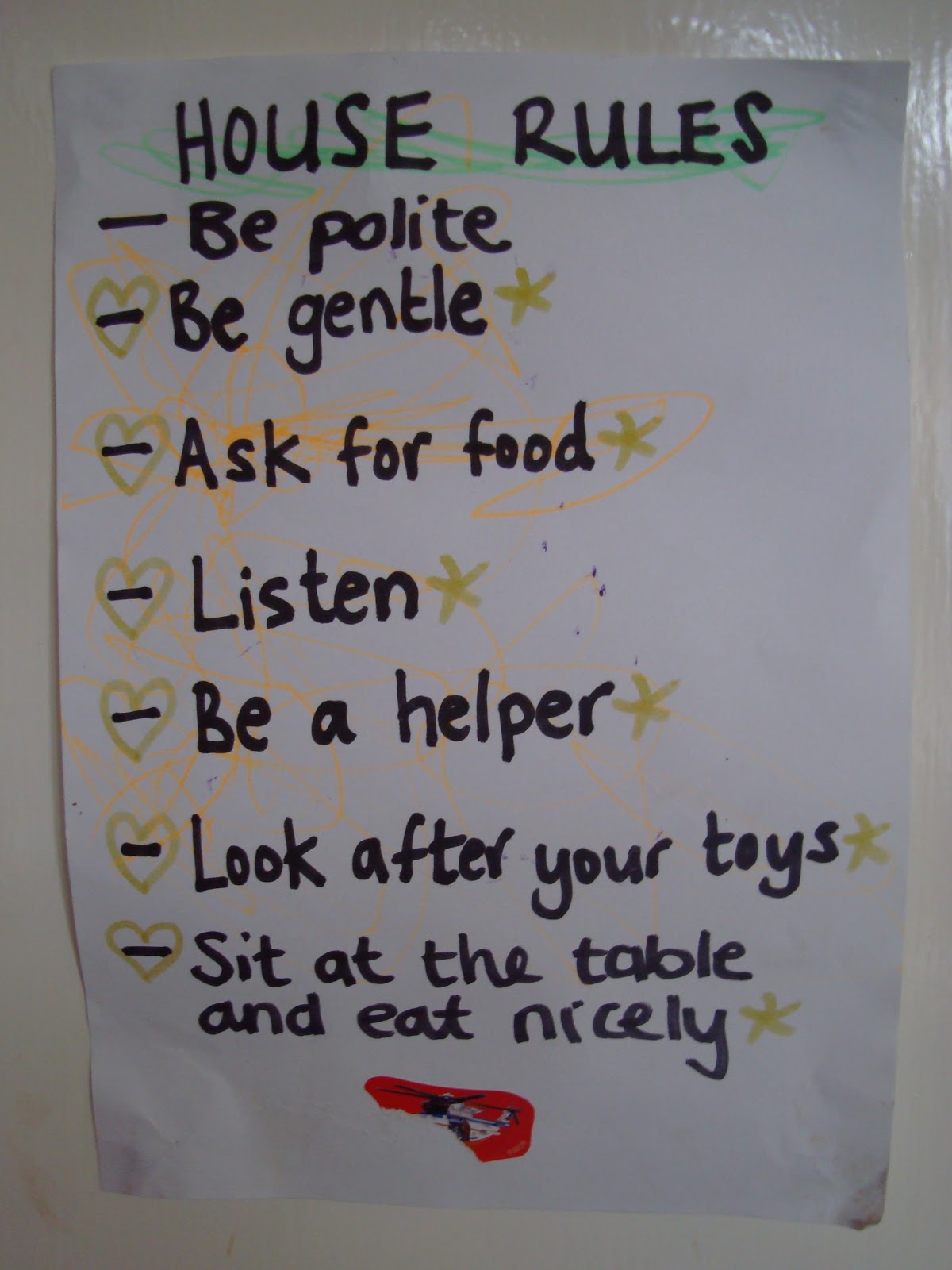 Kids 'Good' reward chart / CHARM ABOUT YOU