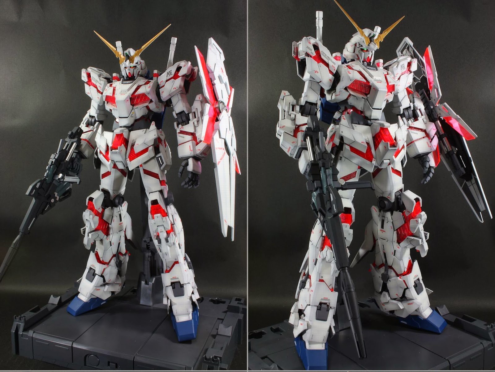Custom Build: PG 1/60 Full Armor Unicorn Gundam "Sparkle Psycho Frame"