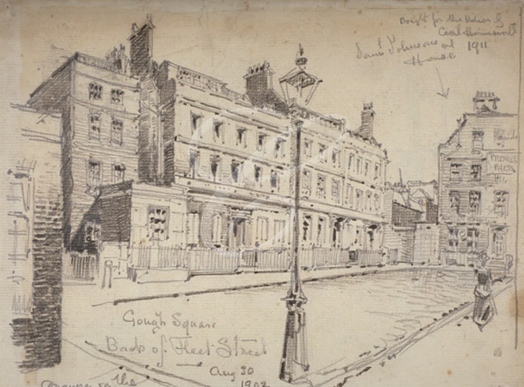 London Corresponding Society Meeting Places: Falcon, Gough Sq.