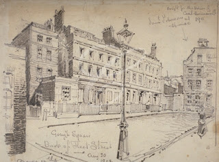 London Corresponding Society Meeting Places: Falcon, Gough Sq.