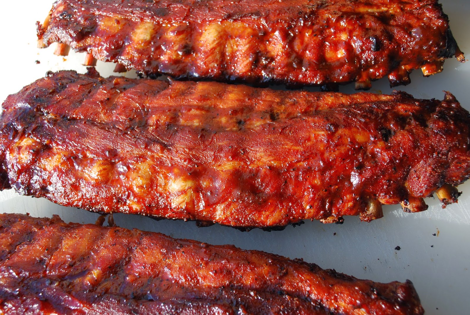 Cajunsmoke13: Hickory Smoked Baby Back Ribs