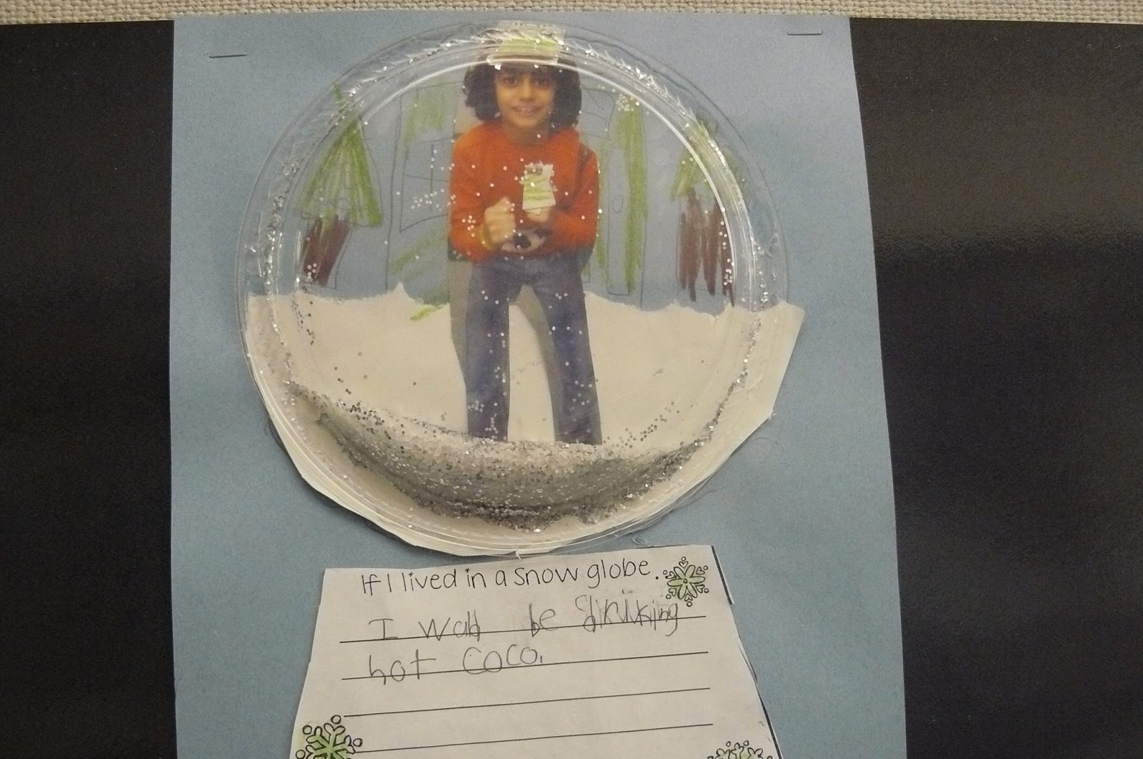 Second Grade in Room 206: If I Were Stuck in a Snow Globe!