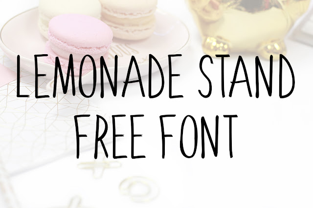 DLOLLEYS HELP: Lemonade Stand Free Font