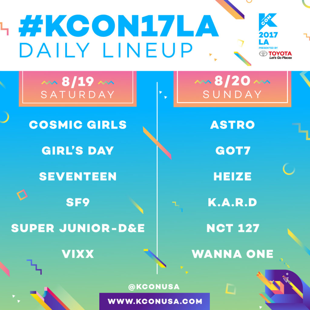 Ceci Blog: KCON LA 2017 - 加了直播後感想