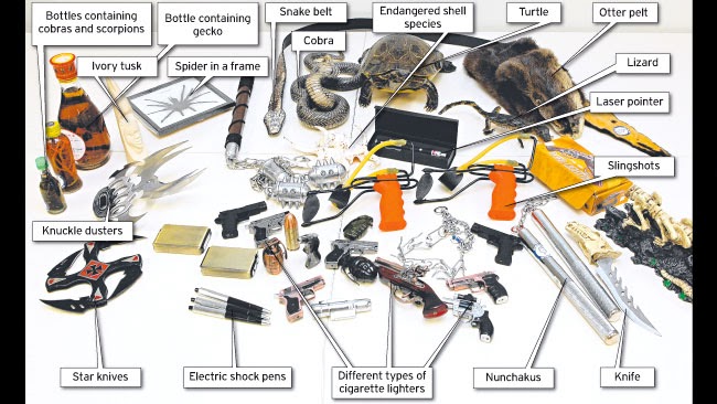 Attitude and Pepper Spray: Contraband
