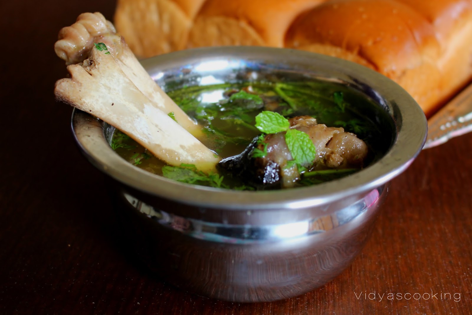Military Hotel Style Kaal Soup Recipe (Paya Soup)