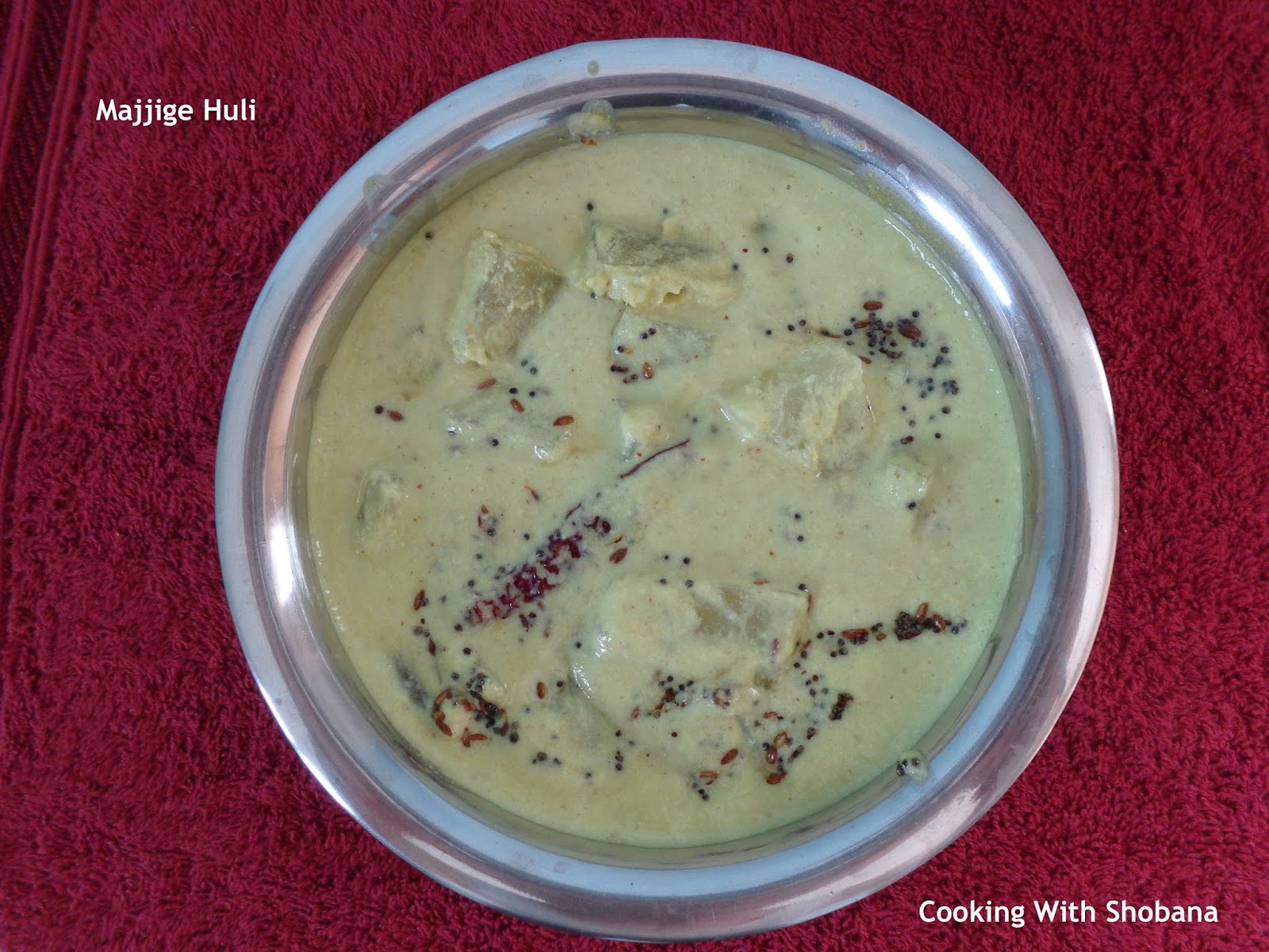 Cooking With Shobana : MAJJIGE HULI