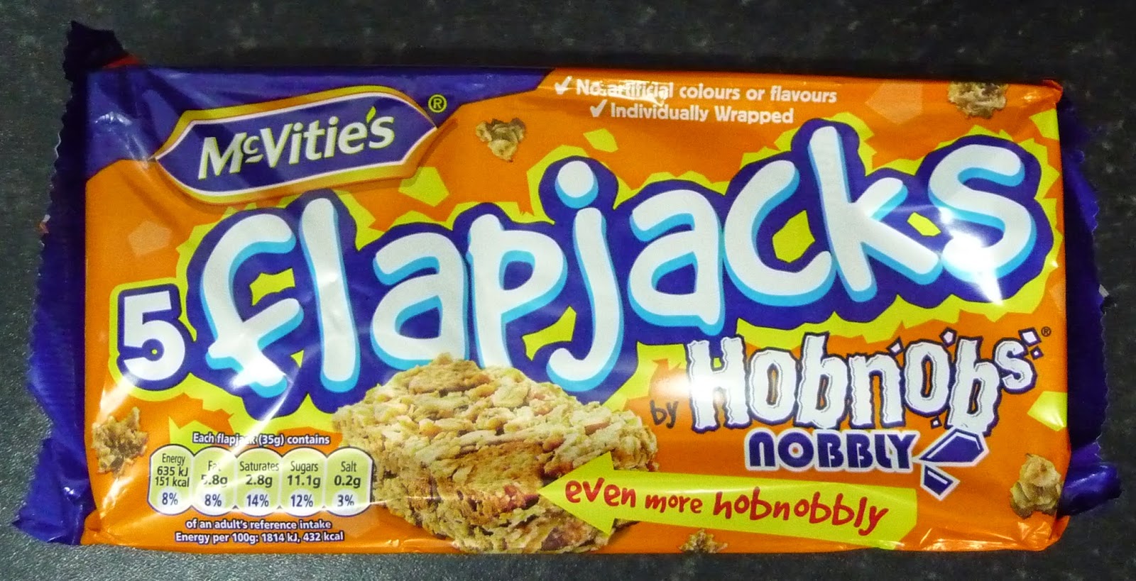 Something to look forward to: McVitie's Hobnobs: Flapjacks (nobbly)