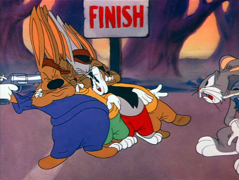 Tortoise And The Hare Bugs Bunny Finish Line