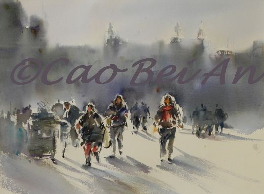 Cao Bei An - Démonstration de personnages