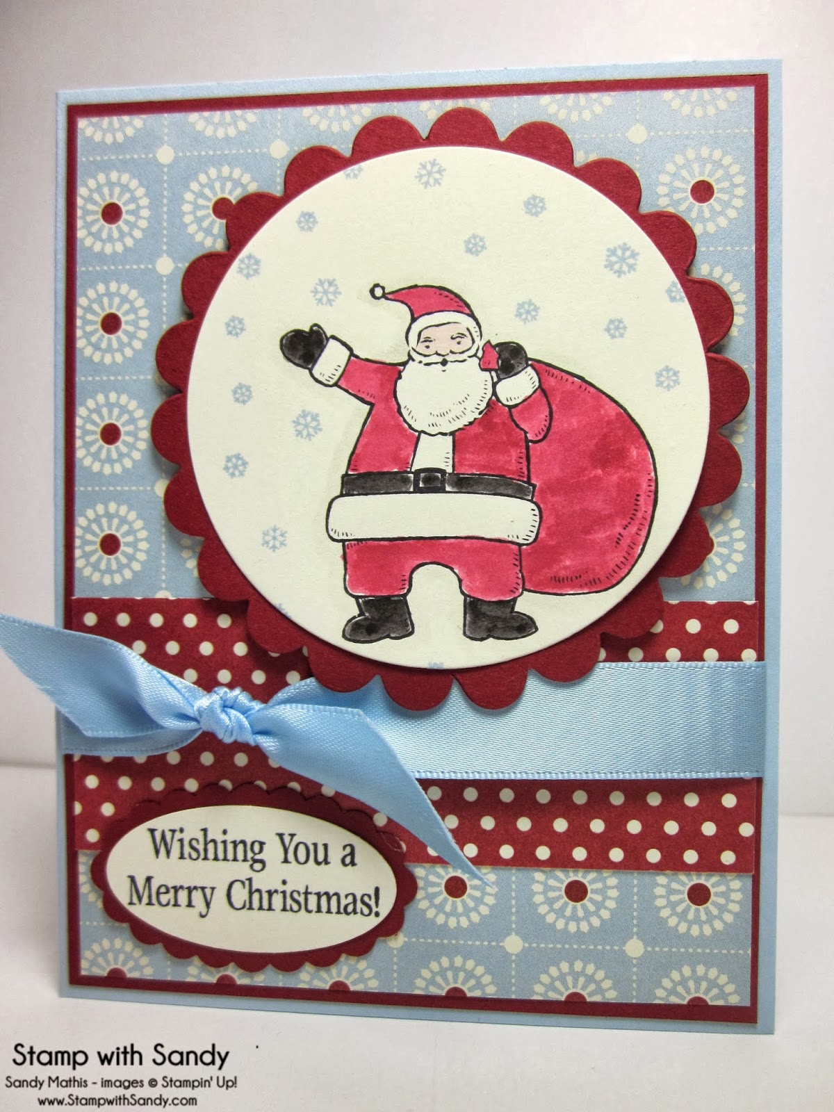 Always Playing with Paper: Merry Monday #81 {Santa!!!!!}