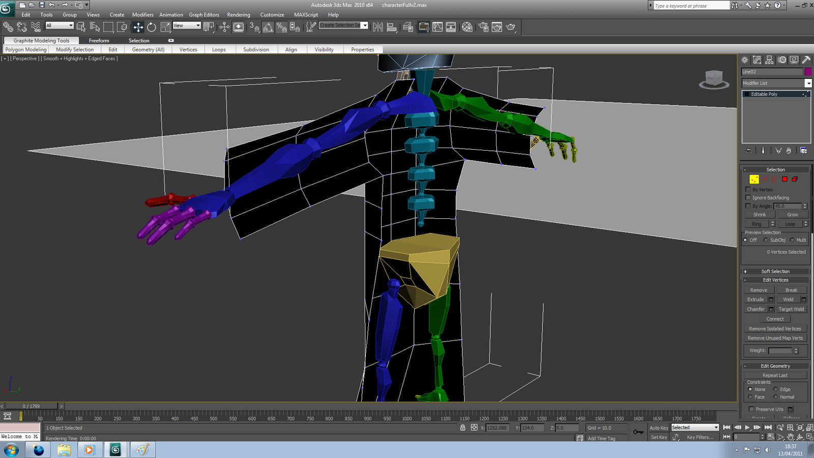 3D Character Animation 2011: Character Body Design part4.