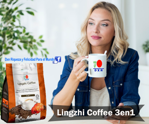 LINGZHI COFFEE 3 EN 1 ~ DXN Riqueza y Felicidad Para el Mundo
