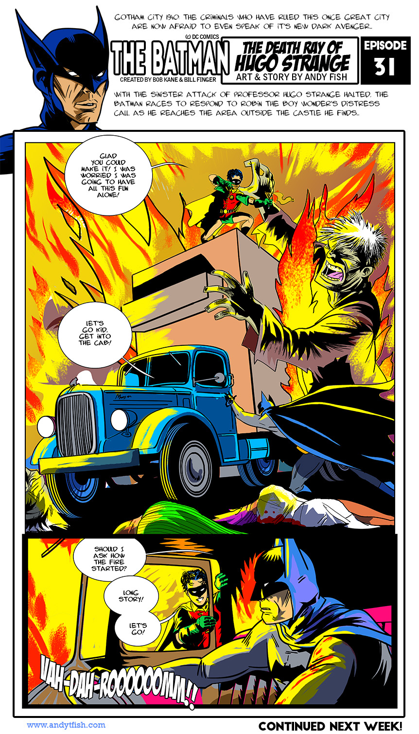 NEW BATMAN COMIC STRIP