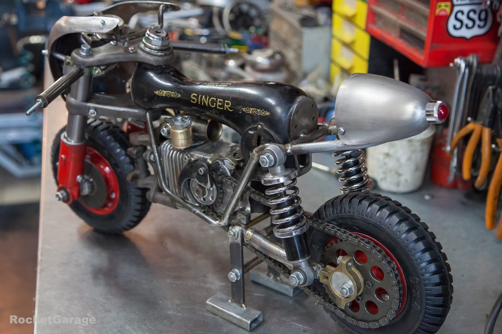 Singer Racer - RocketGarage - Cafe Racer Magazine