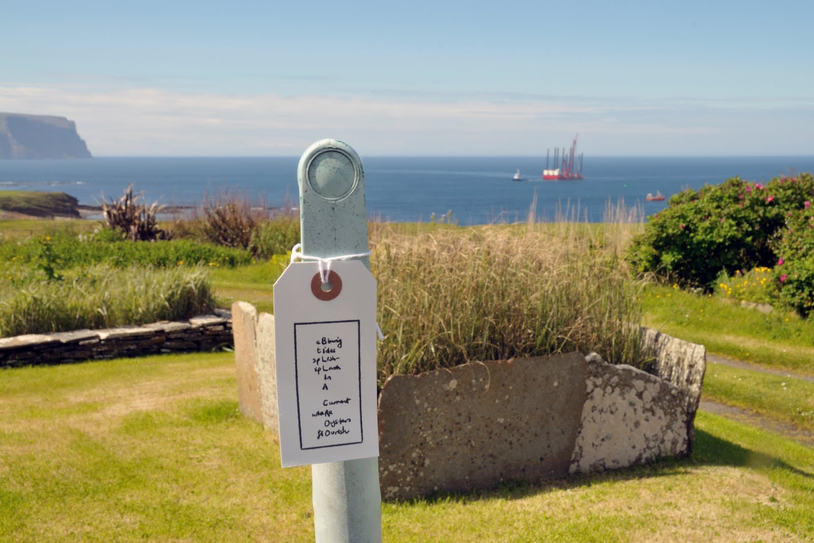 skying: Rousay & Billia Croo