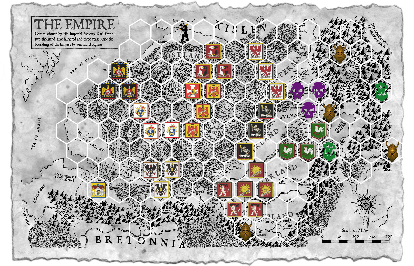 Into the Maelstorm: The empire hex map