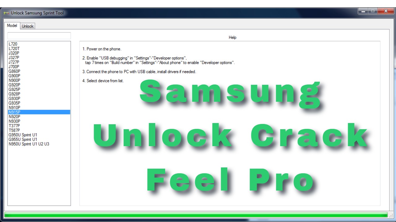 samsung unlock Pro Sprint Tool Download Free - XDA150