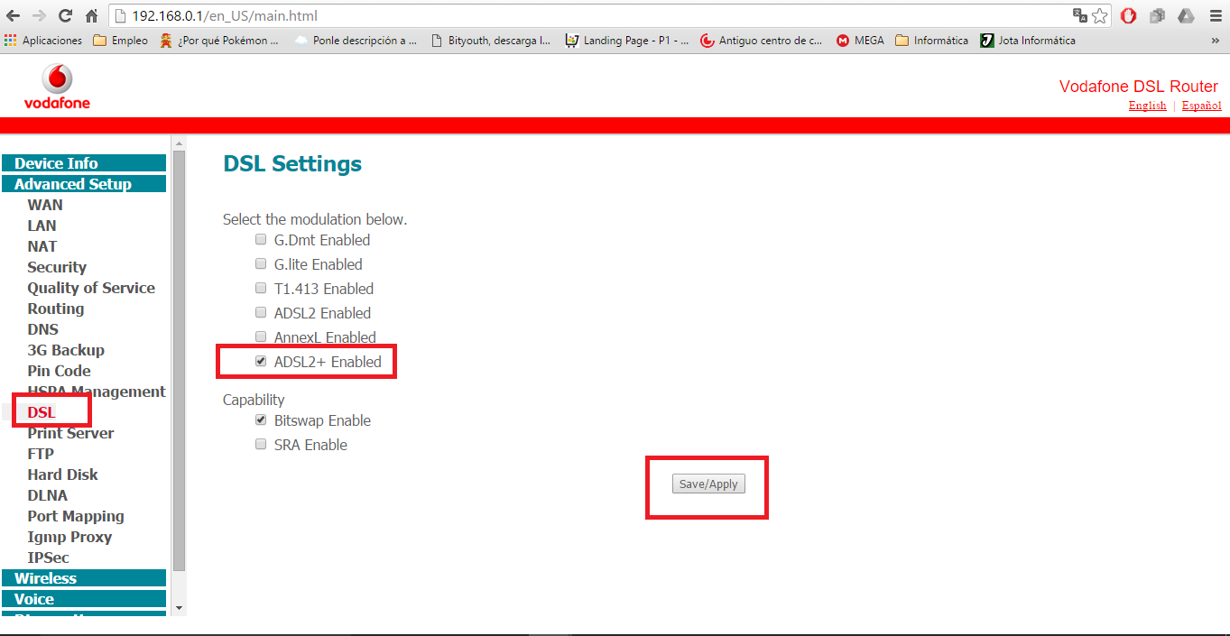 Configurar router Huawei HG556a para Pepephone - Jota informatica