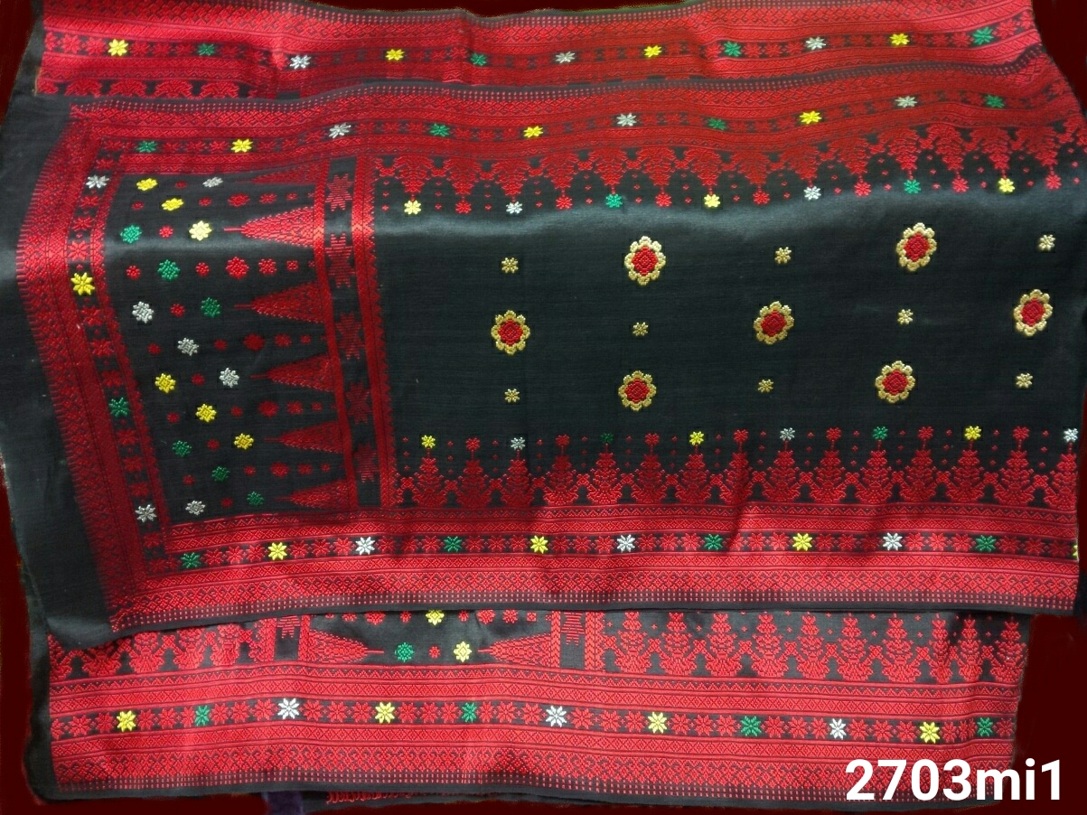 Songket Palembang Cek Na: Songket Palembang motif cantik manis hitam ...