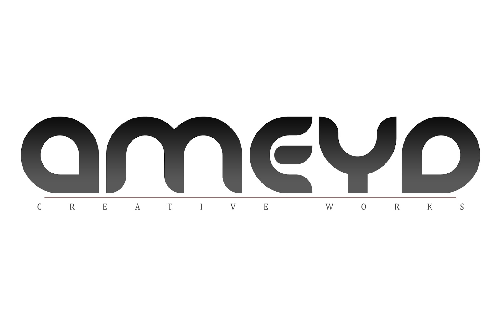 Karthik Kumar: Ameya Creative Works logo Design