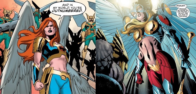 HAWKWORLD: Fan Theory connecting the Current Hawkman and Shayera Hol to ...