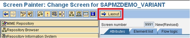 Sap Abap Central Creation Of Selection Screen Variant In Module Pool Programming
